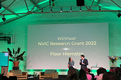 Floor Hiemstra receives NVIC Research Grant 2022 - Cell & Chemical Biology