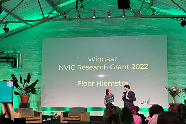 Floor Hiemstra receives NVIC Research Grant 2022 - Cell & Chemical Biology